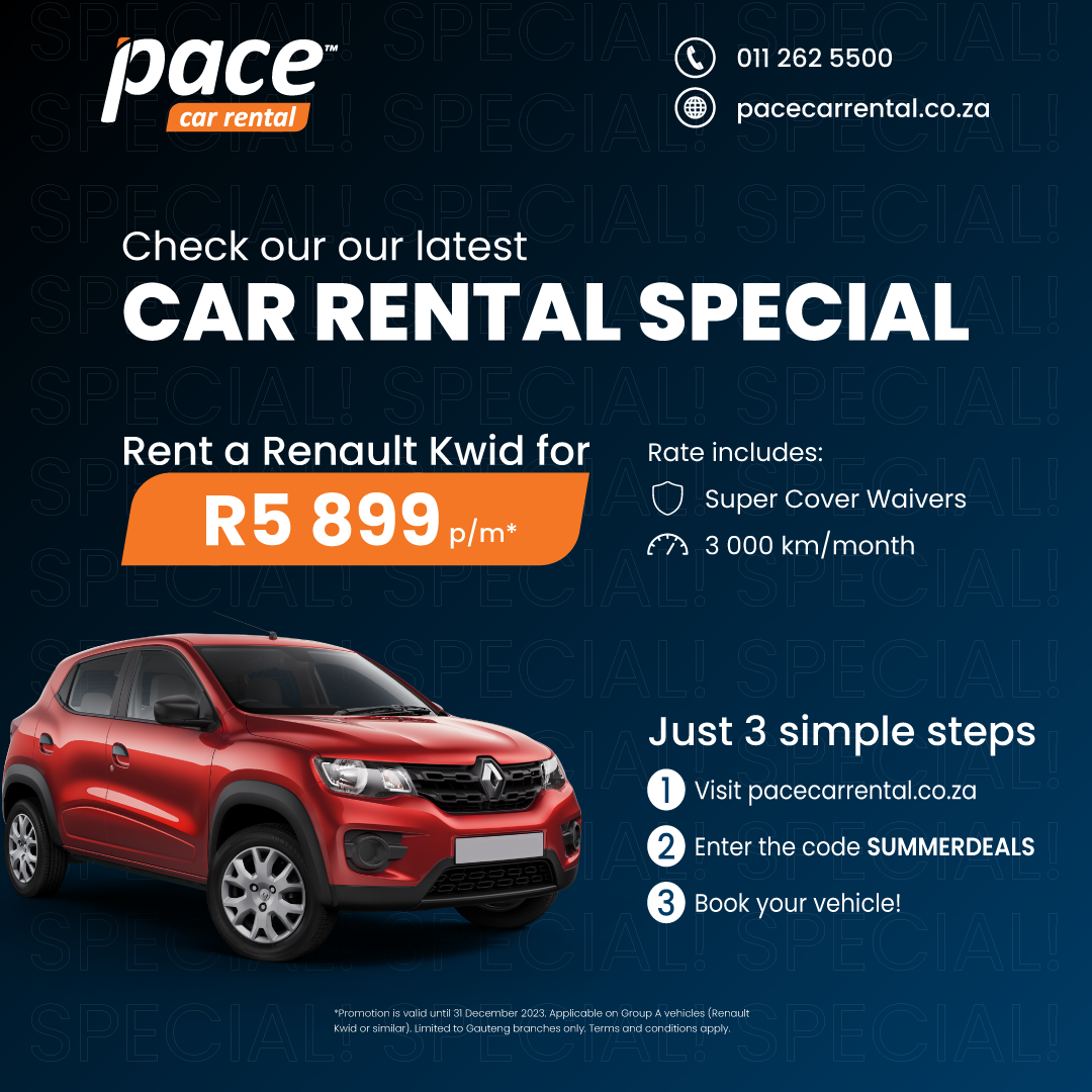 Car Rental Specials | Car Rental in South Africa | – Pace Car Rental